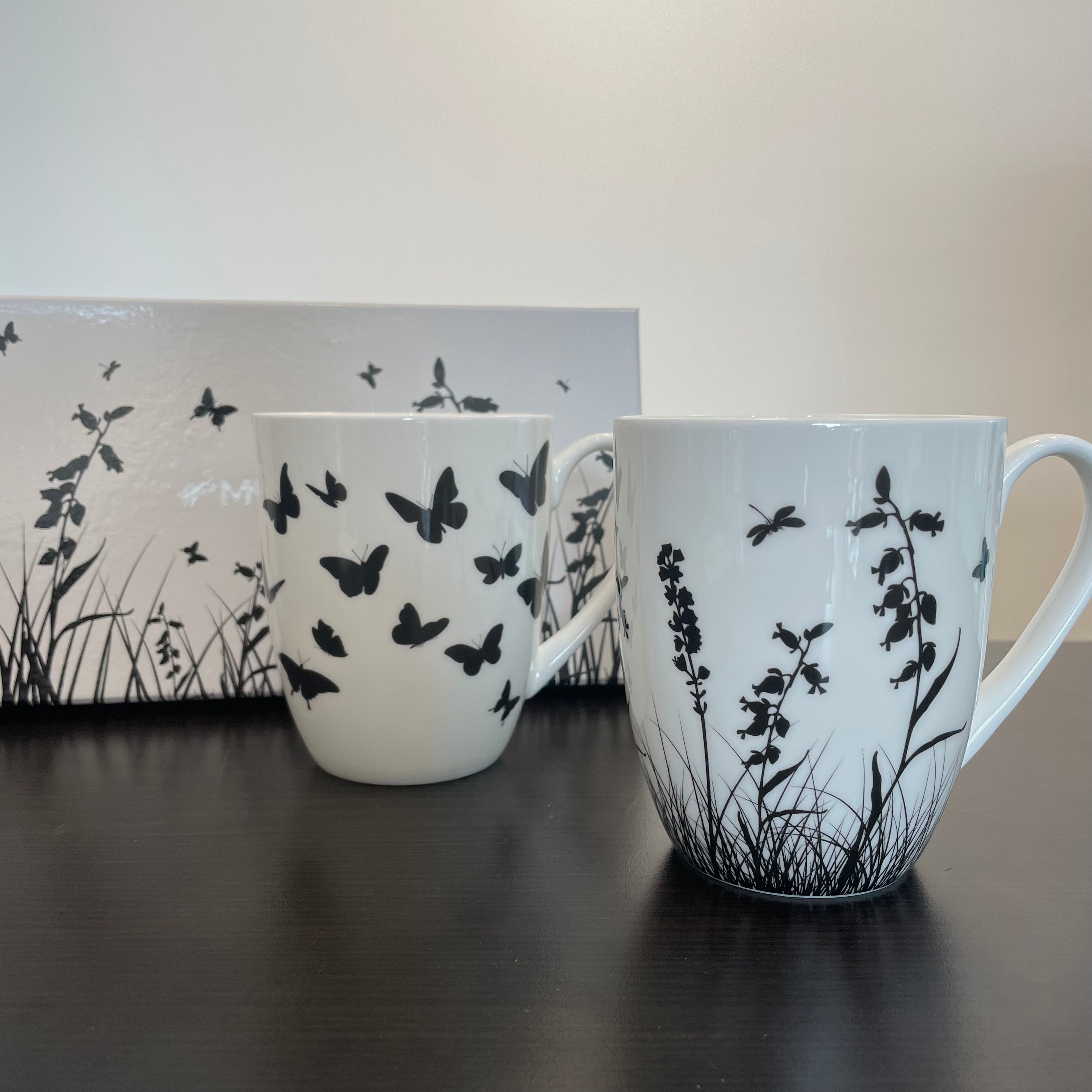 McIntosh: Meadow Silhouette 2pc Mug Set – Birders Bird Supply & Gift Store