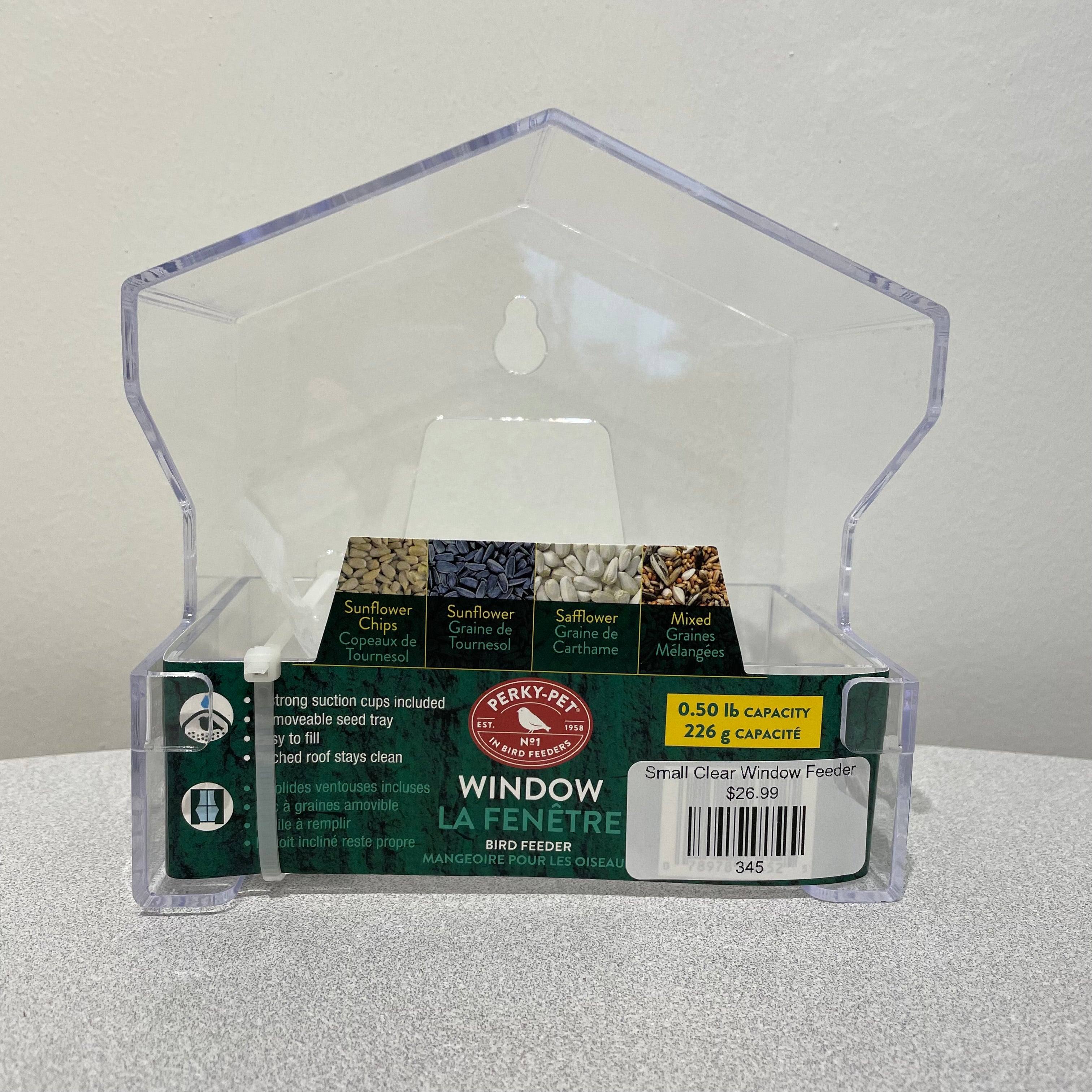 Small Clear Window Feeder – Birders Bird Supply & Gift Store